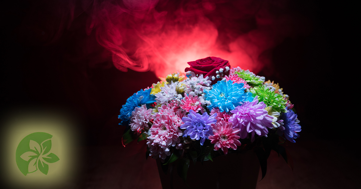 Modern flower arrangement: stay experimental, but go for that natural look
